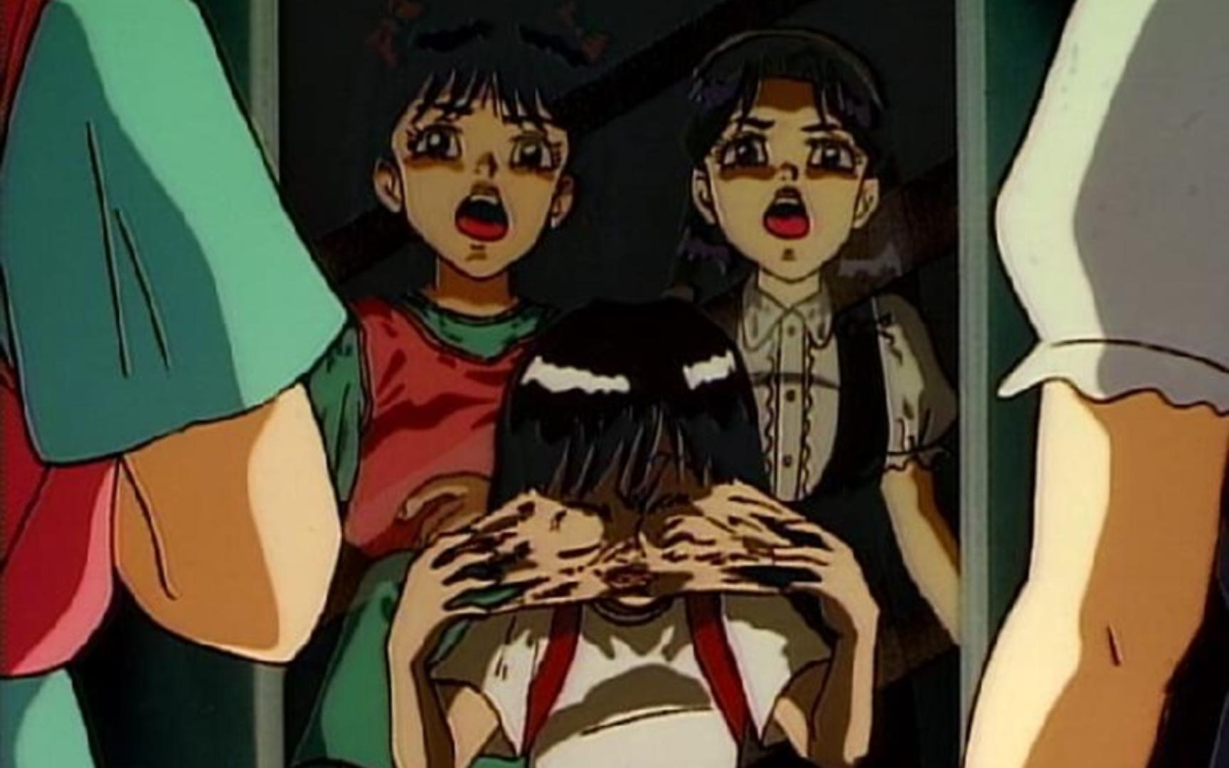 29年前令人细思恐极的日式恐怖老动画!学校的幽灵!