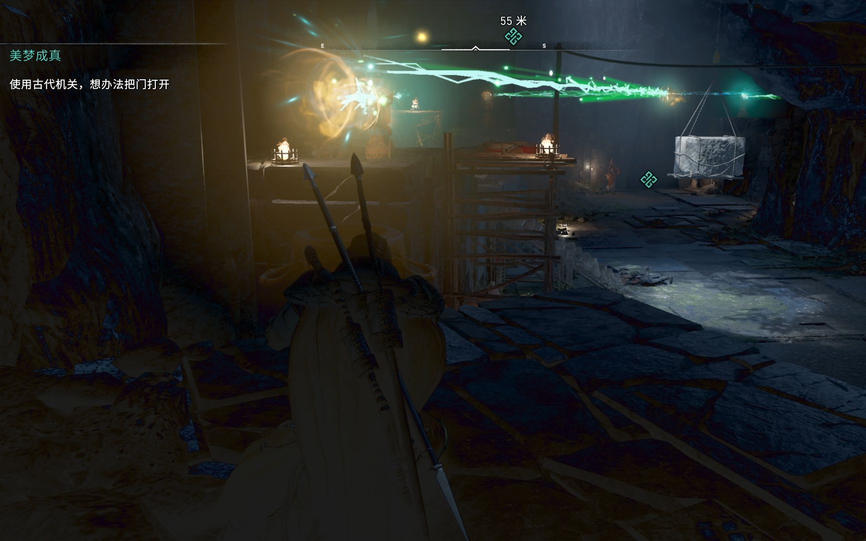 【刺客信条英灵殿】美梦成真任务古代机关解密方法!第一次玩的时候...