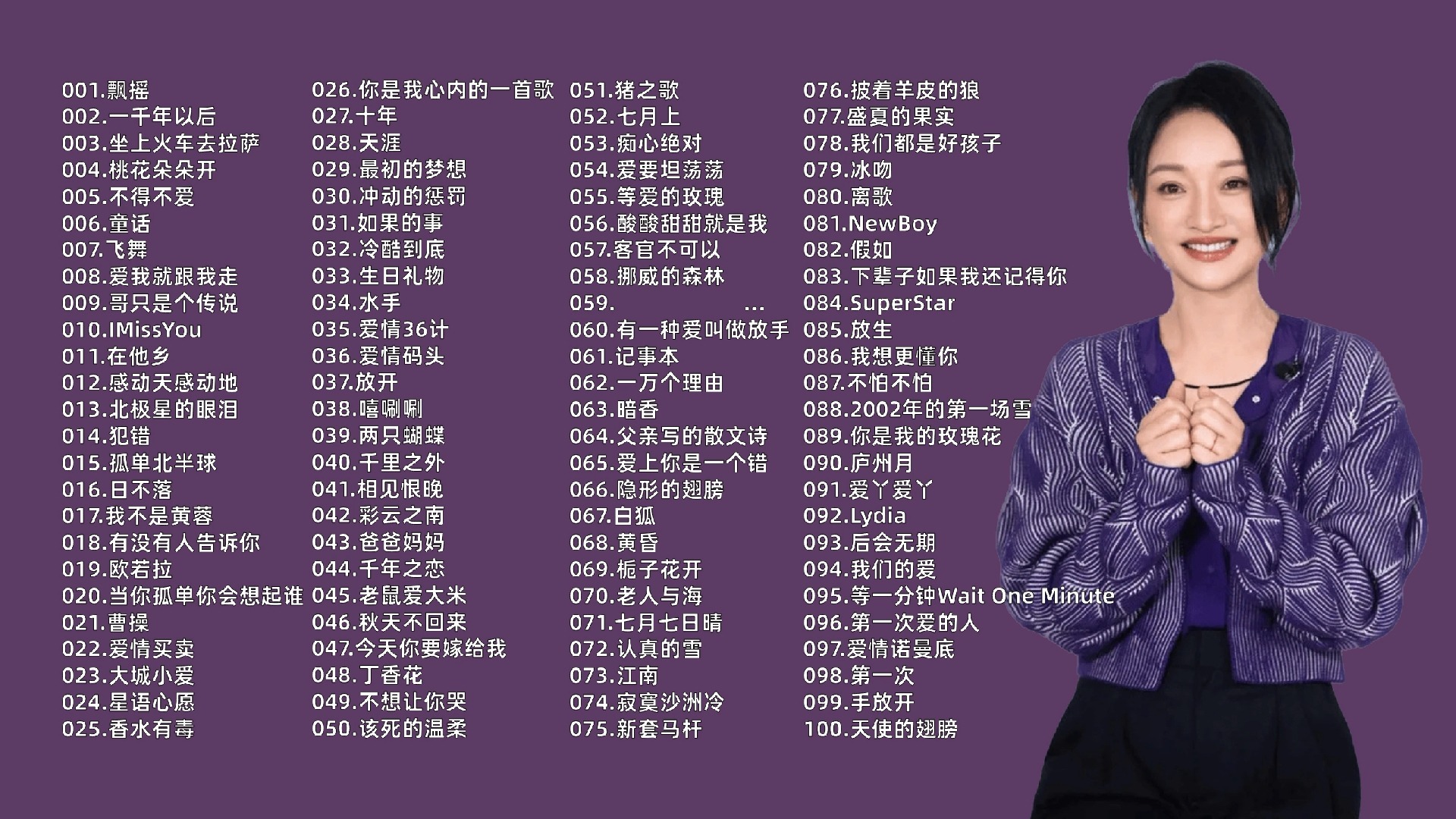 精选100首彩铃神曲--分P播放