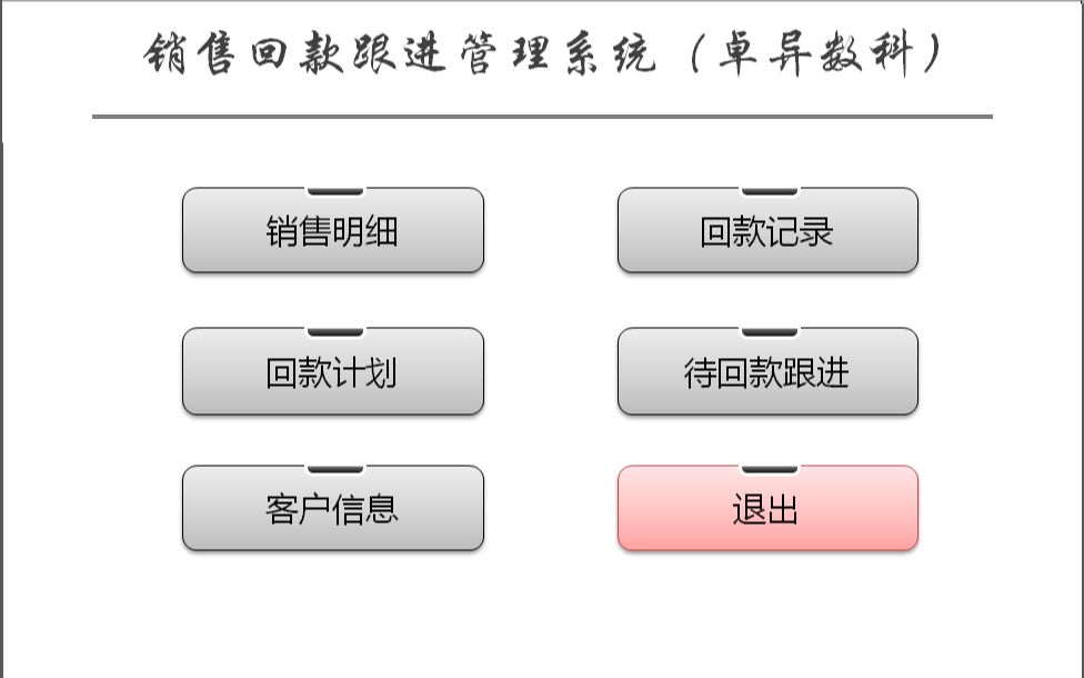 企业销售回款管理系统实现全过程-【卓异数科】(原型分析,概要设计、...