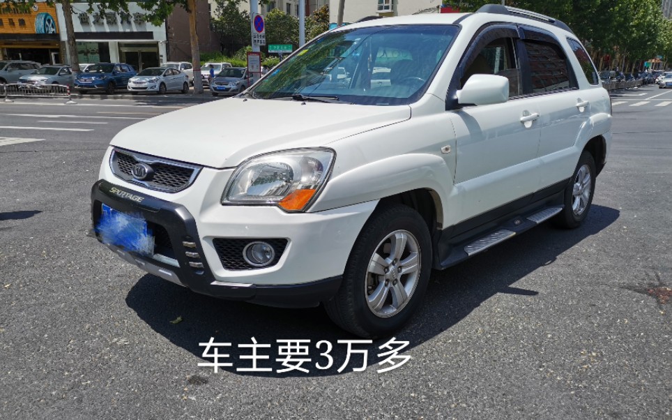 11上牌的起亚狮跑,表显8万公里,车主要价3万多,价格怎么样