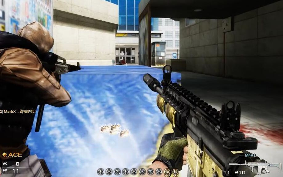 【CF单机版】我竟然在CS制作的CF单机里玩COD6的武器