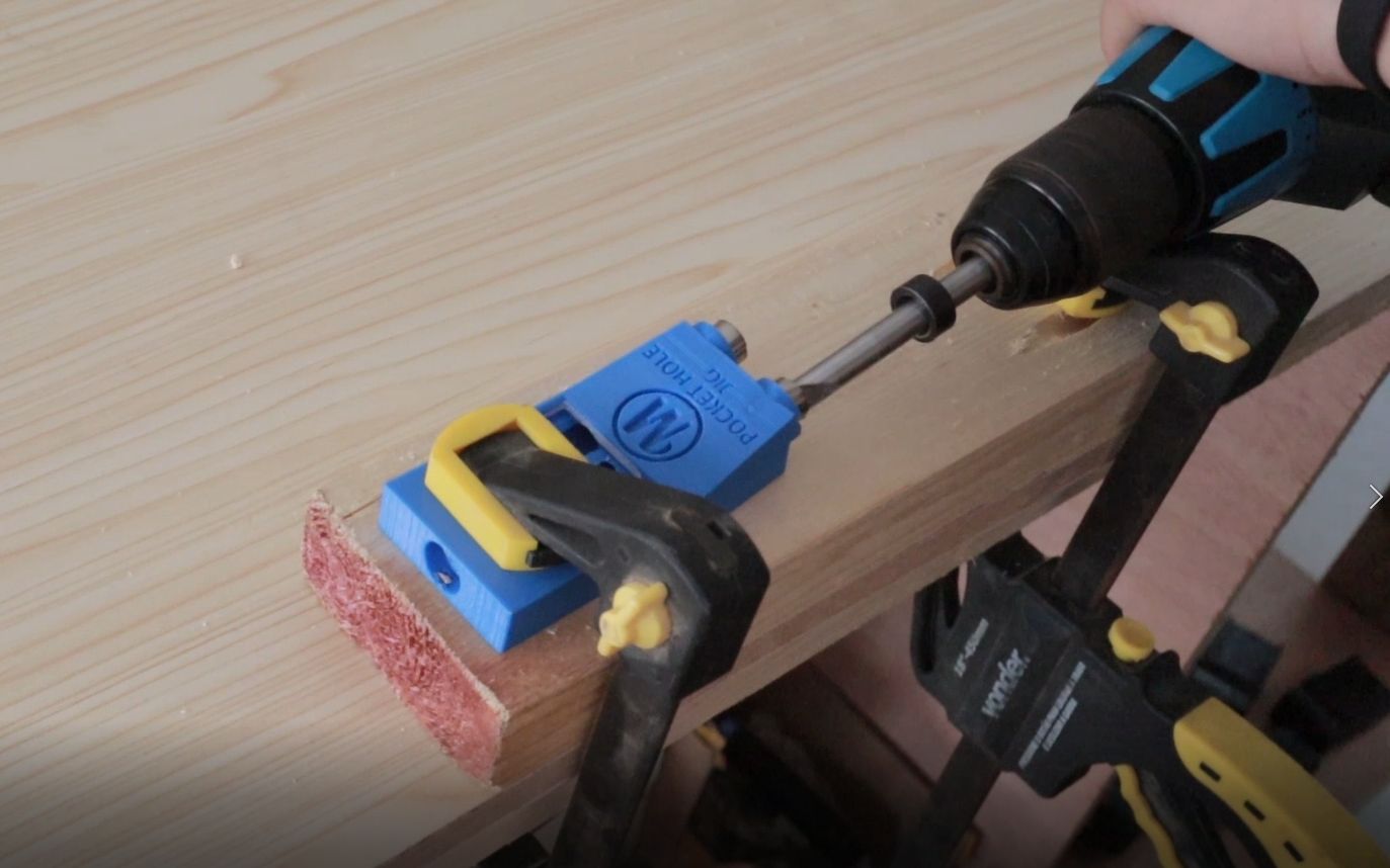 3D打印木工斜孔器