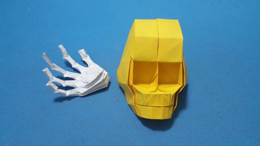 折纸王子教你折北条高史的骷髅头(10)