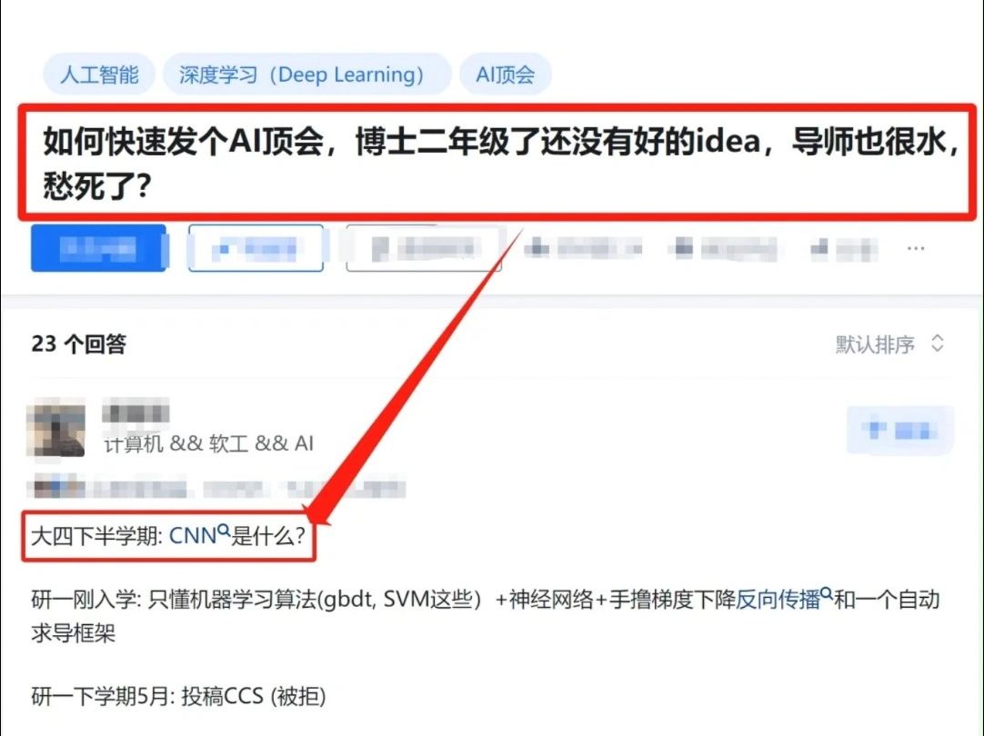 如何快速发个AI顶会,博士二年级了还没有好的idea,导师也很水,愁死了!