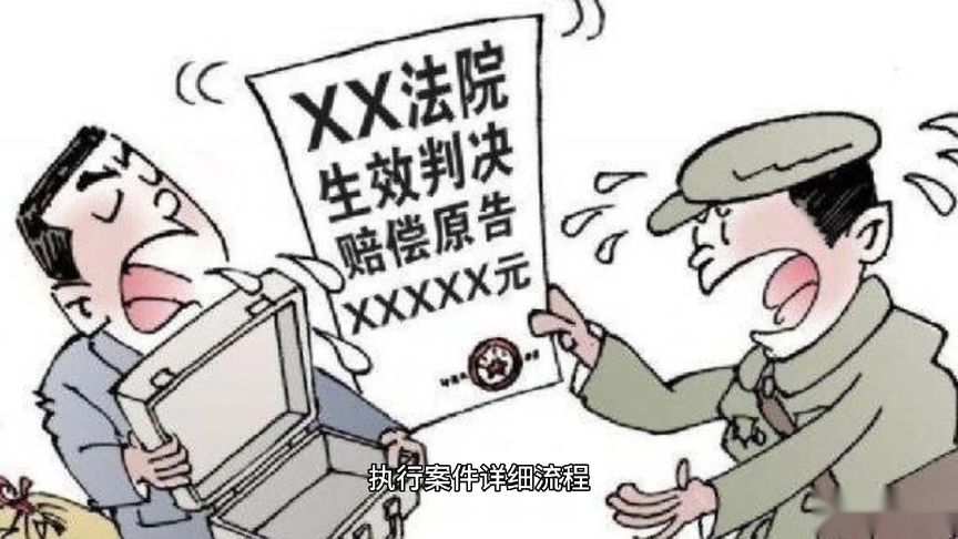 当事人申请强制执行程序后,执行的详细流程!