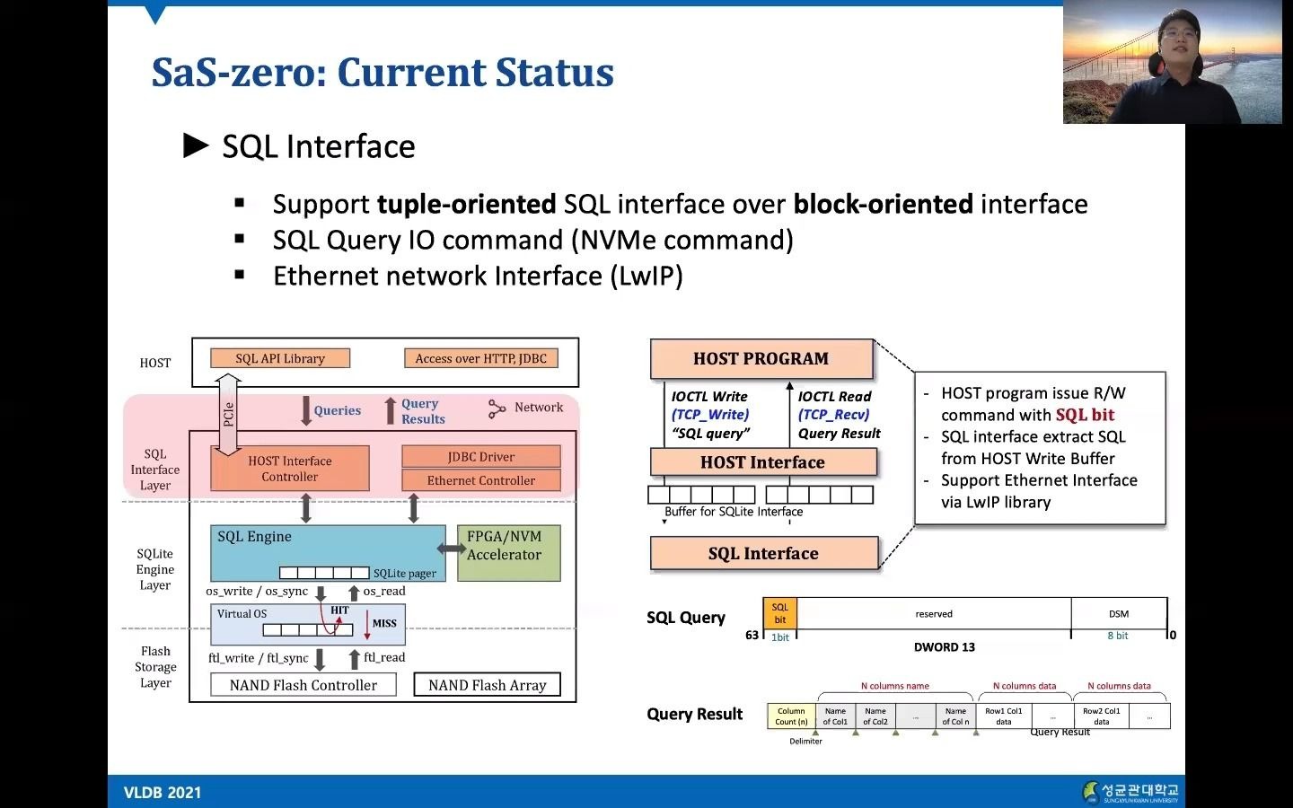 Research_R1.5 SaS: SSD as SQL Database System