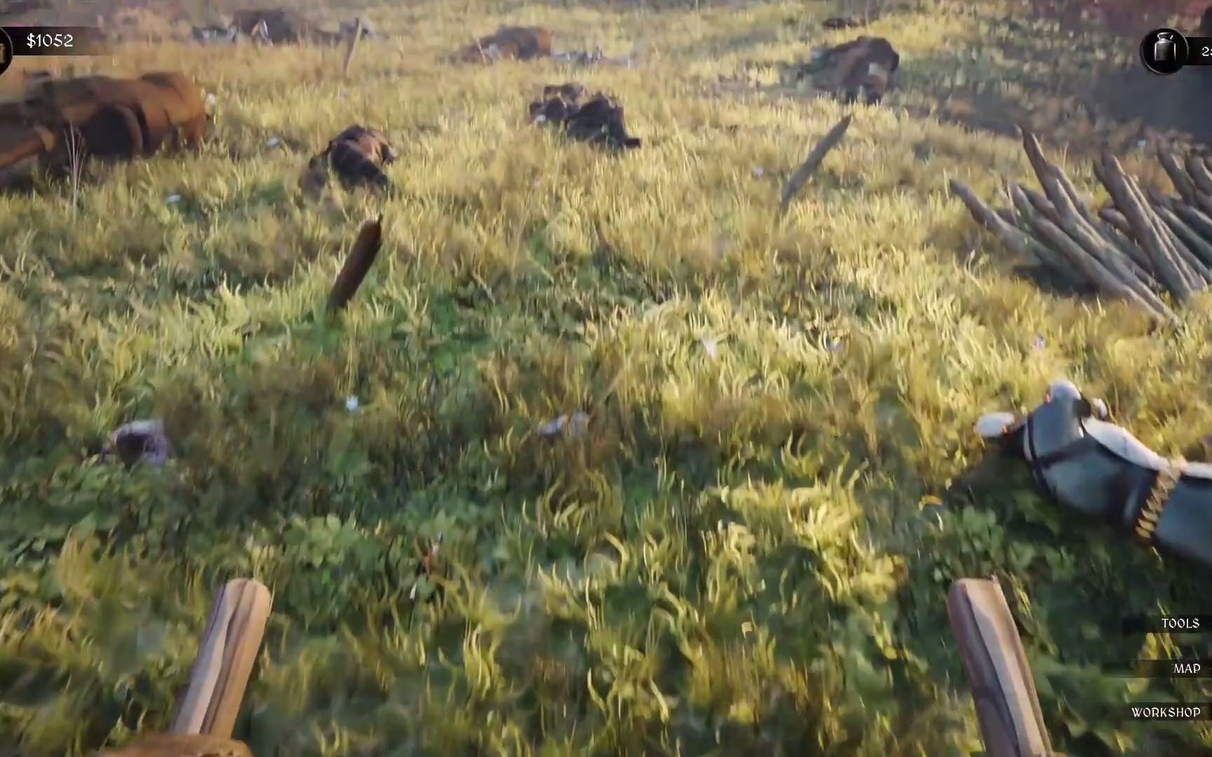 捡垃圾的快乐《剑与盾模拟器》- 公告预告片(Sword & Shield Simulator)