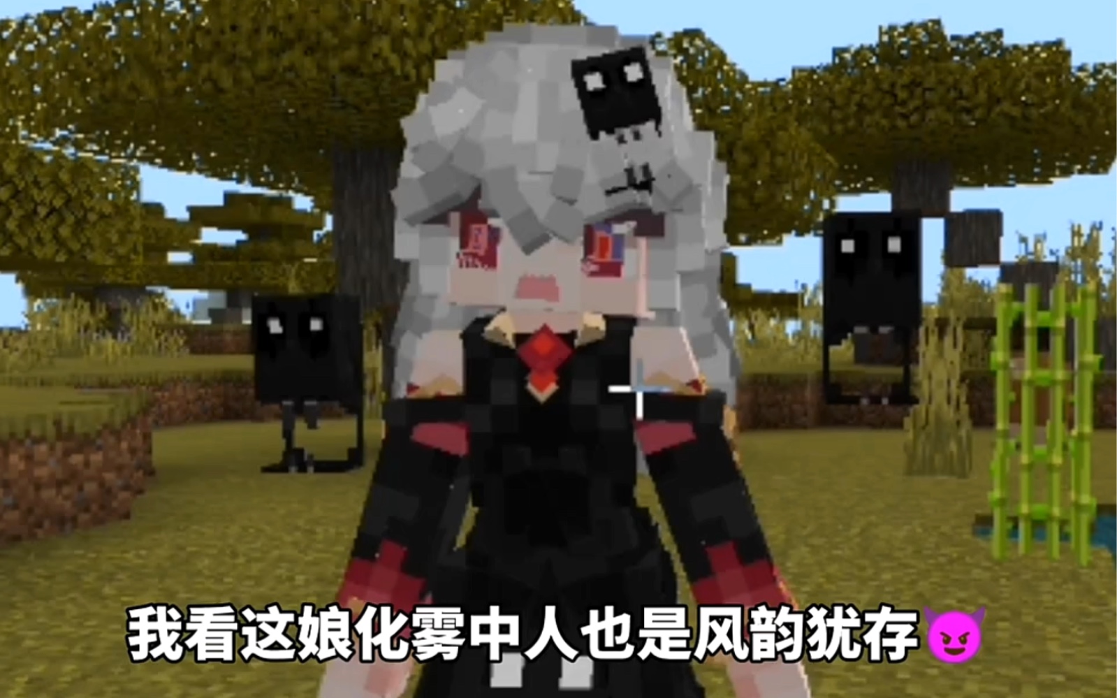 我的世界:雾中人娘化_单机游戏热门视频