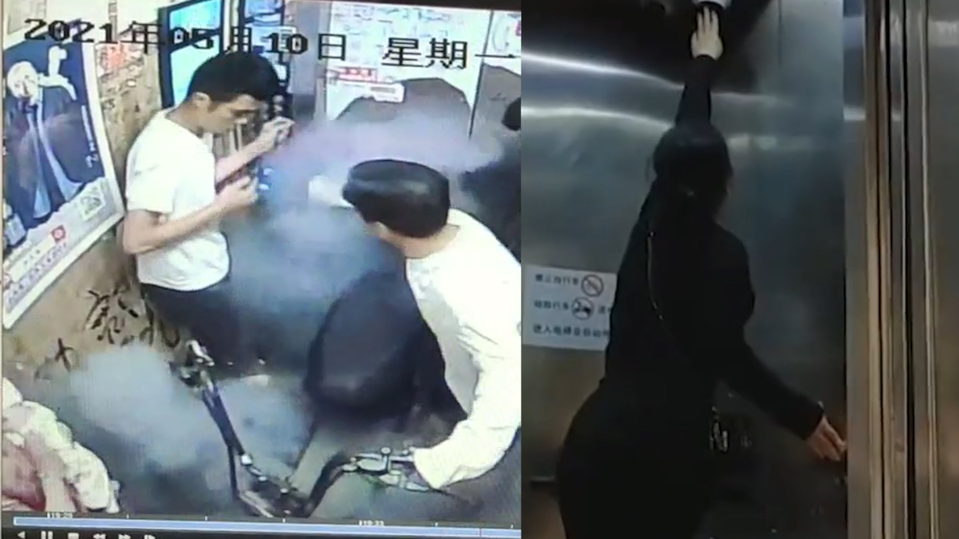 电梯能感应“电瓶车进出”?女子“一手遮天”成功破解照样推进去