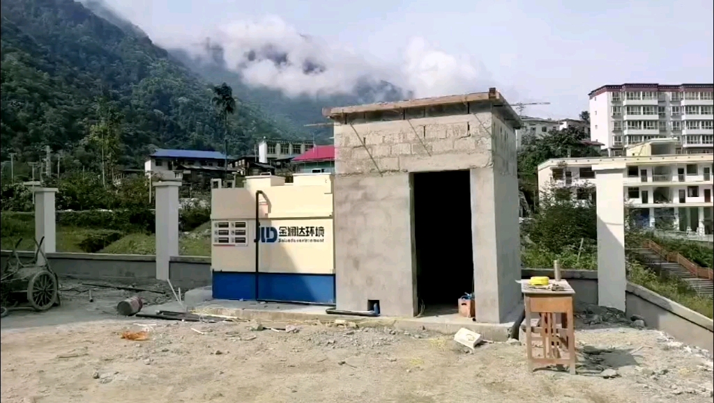 景区厕所一体化污水处理设备工程案例