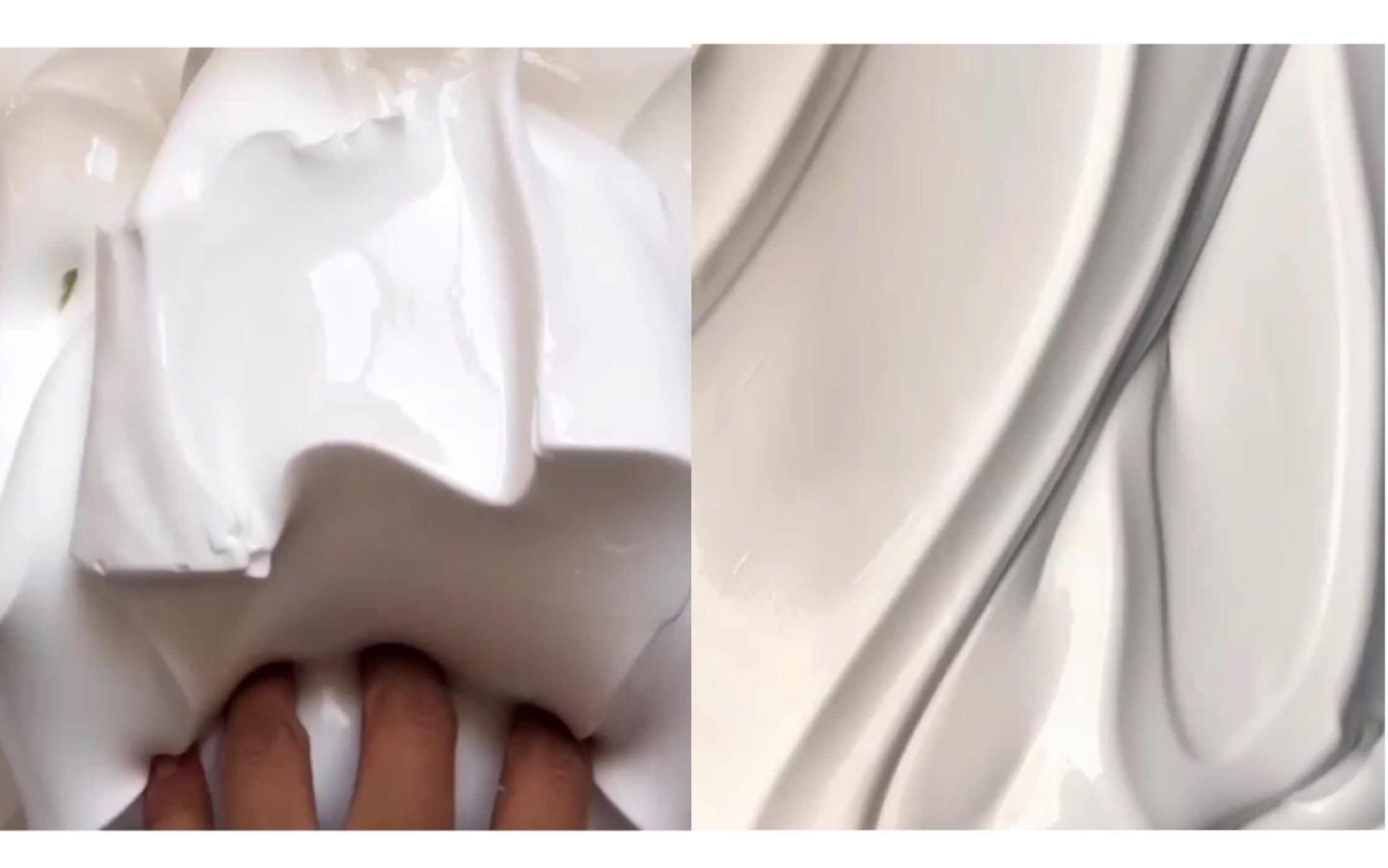 slime Instagram白白软软的外网大盆泥