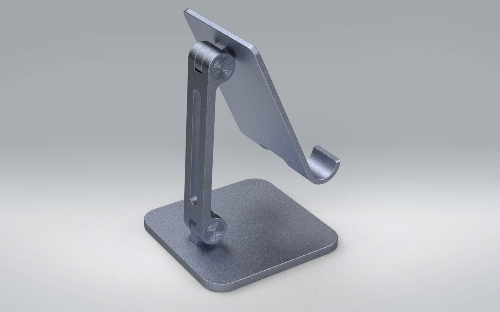 用solidworks画一个手机支架