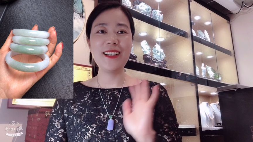 入门级翡翠手镯长啥样,珠宝店老板娘详细介绍