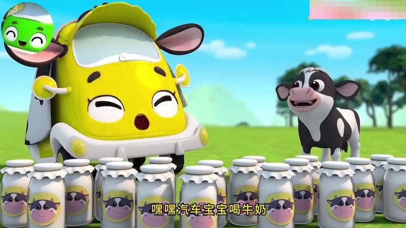 益智早教动画,彩色汽车宝宝到农场里寻找小动物