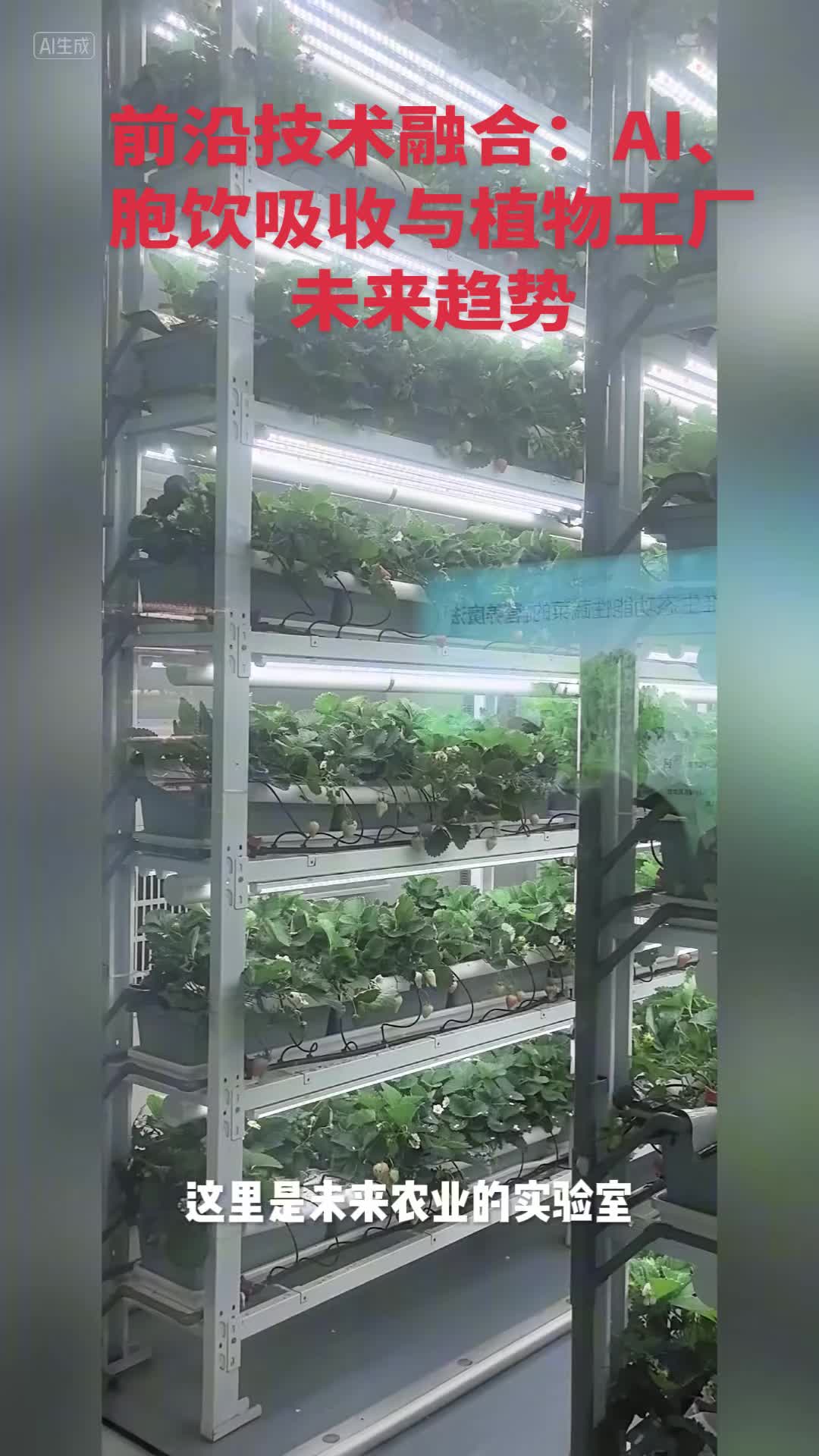 前沿技术融合:AI、胞饮吸收与植物工厂未来趋势 前沿技术的深度融合,...