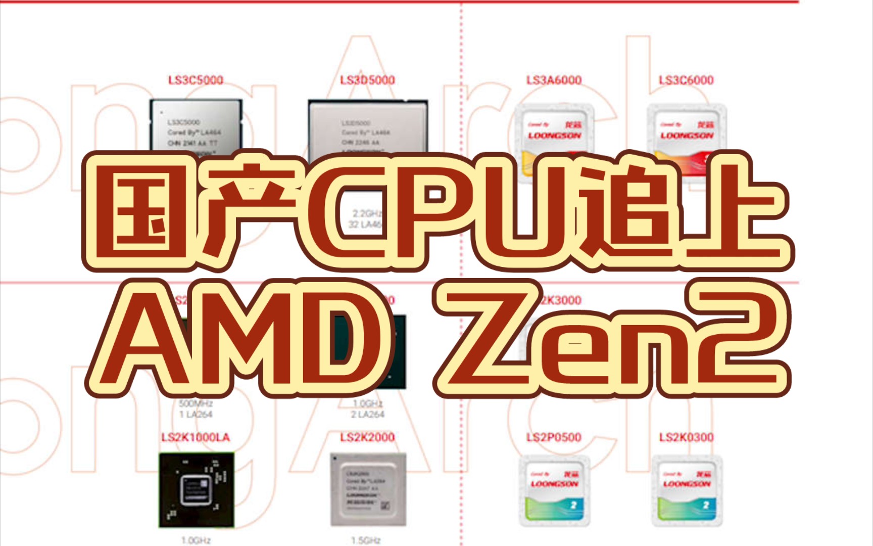 自主架构国产CPU!龙芯3A6000性能飞跃:大踏步追上AMD Zen2
