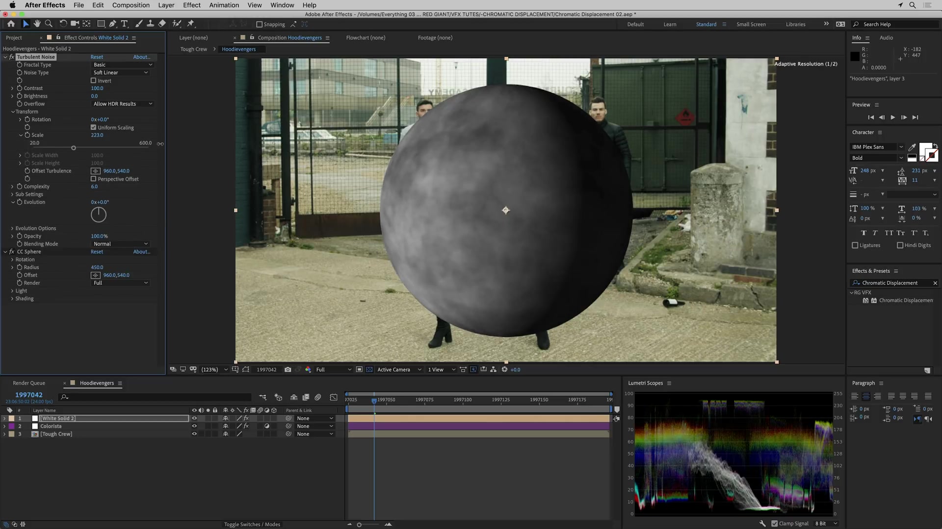 AE色度置换插件教程Red Giant VFX Suite Chromatic Displacement