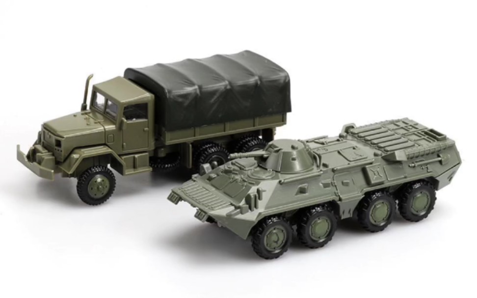 【模型拼装】M35军用卡车,13块钱一个的模型,我个人感觉挺好。