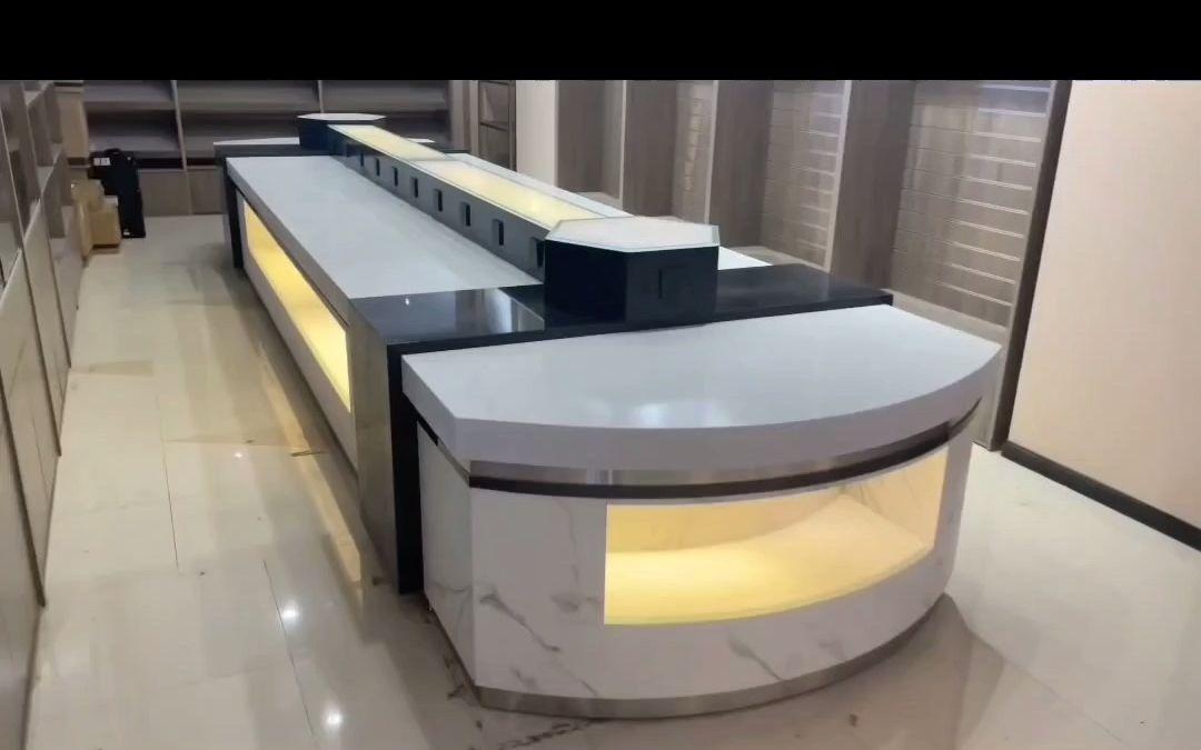 西餐移动餐台_酒店自助餐布菲台-海德利