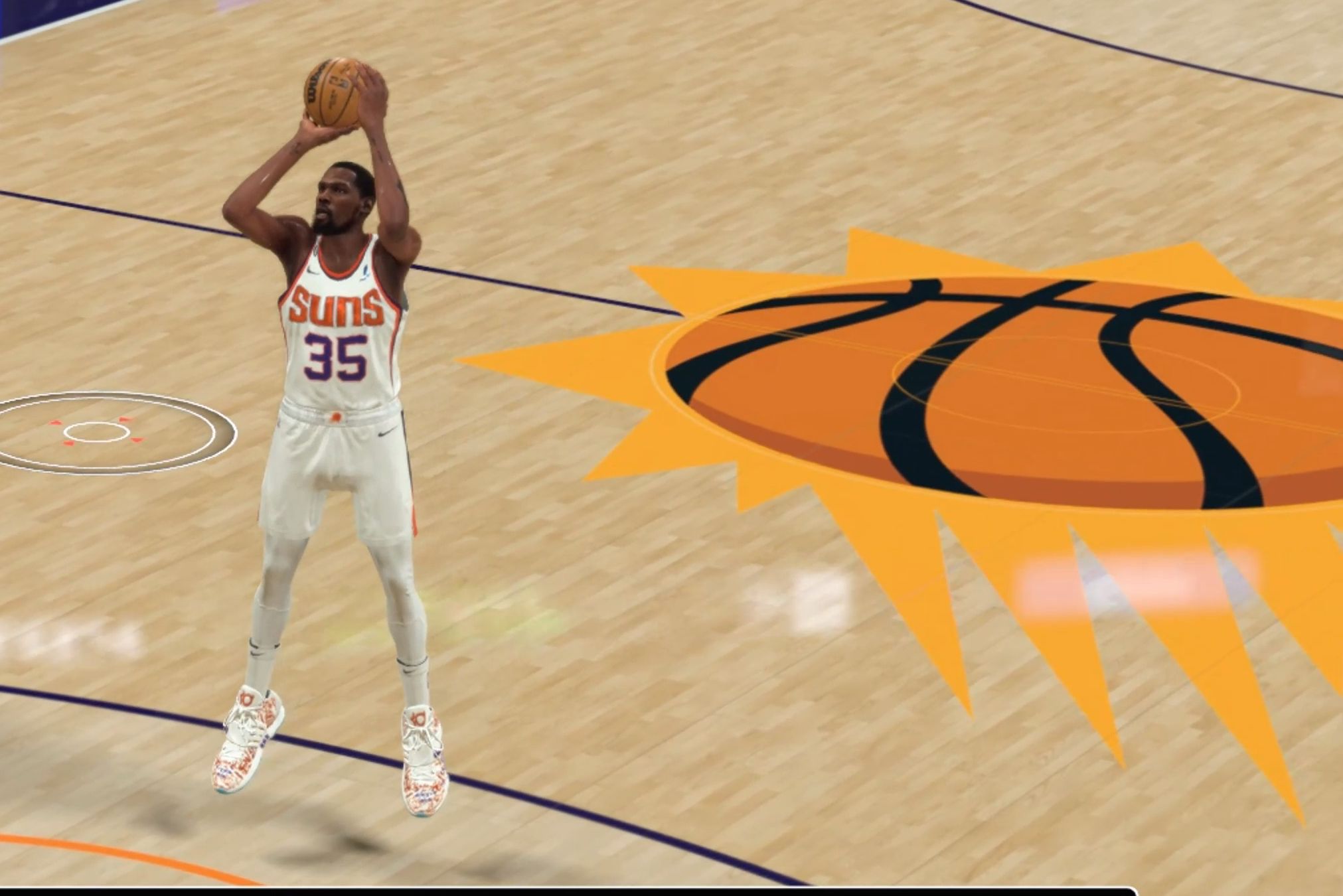 NBA2K23凯文.杜兰特投篮姿势修改[个人向]