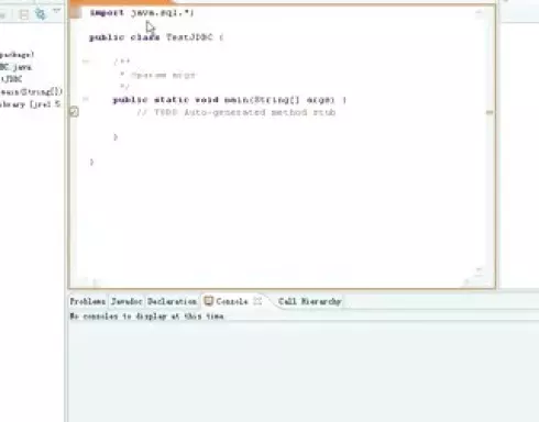 JDBC MySQL-1 lomboz eclipse jdbc-05 JDBC初步 1