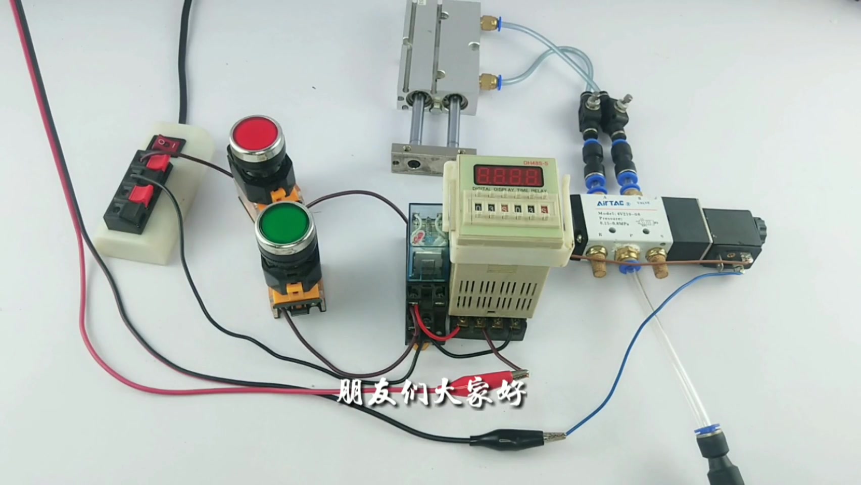 气缸如何循环运作实物分享,当年没少给师傅塞烟才肯教