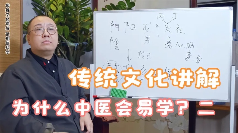 传统文化讲解 为什么中医会易学 二