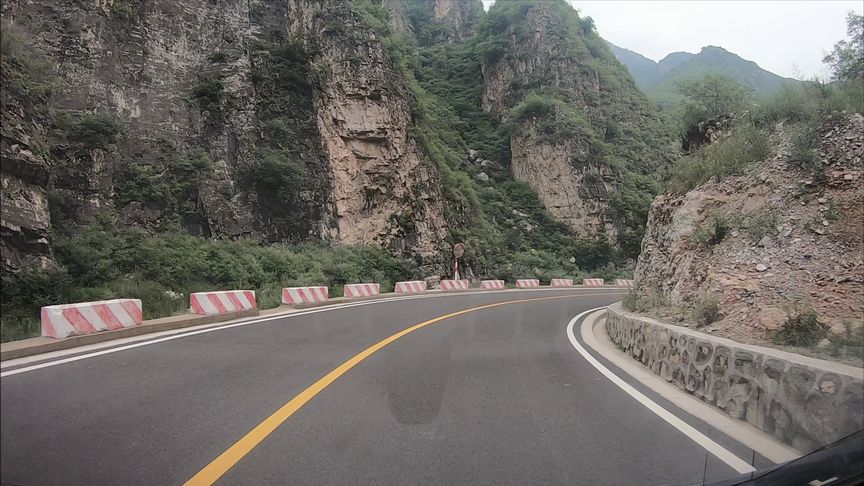 测试GOPRO拍摄效果; 一路的风景也不错#