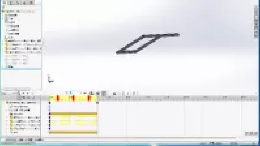solidworks软件操作教程:四连杆机构的动画仿真实例