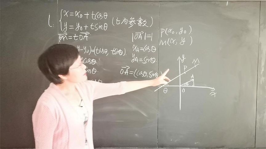 高中数学直线参数方程t的几何意义(高三同学时常搞不清的问题)