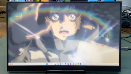 17.3 寸240Hz高刷新率便携显示器1920×1080分辨率,100%高色域...