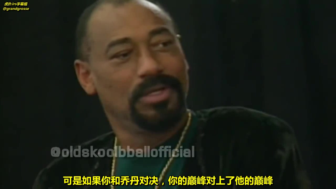 【虎扑JRs字幕】张伯伦采访合集:90年代我场均能拿70分,球员都该把...