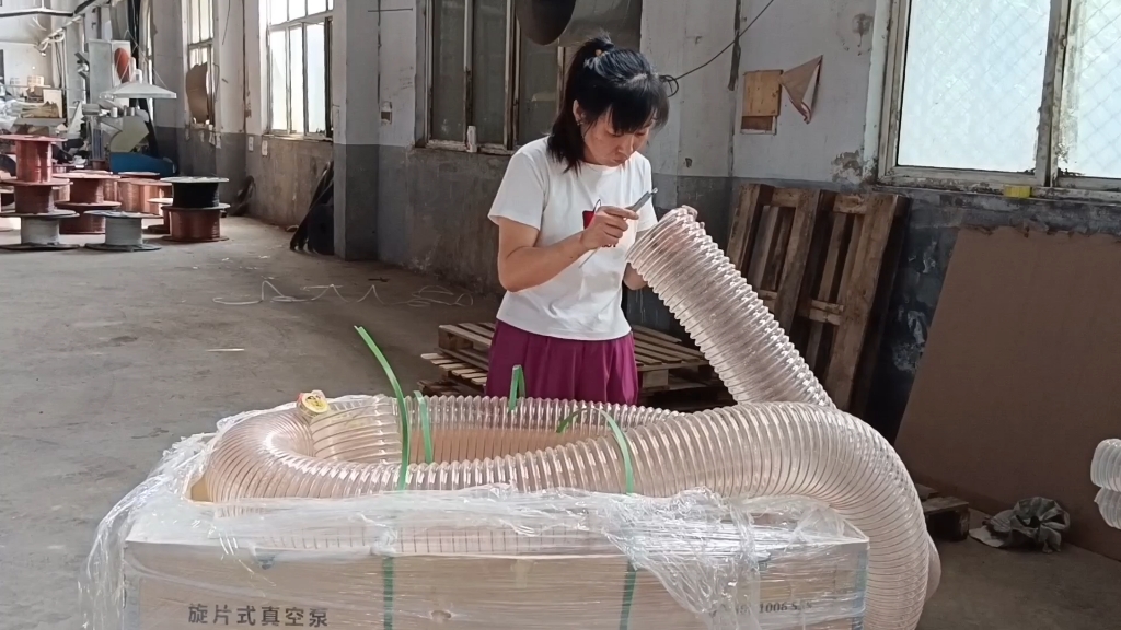 PU耐磨吸尘软管