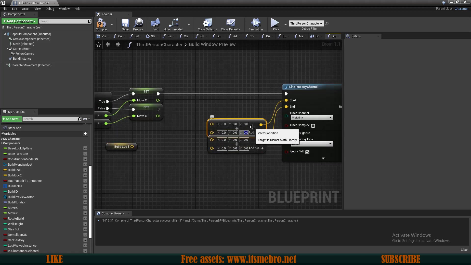 UE4(虚幻4)高级建造系统(机翻熟肉)已更新中英字幕