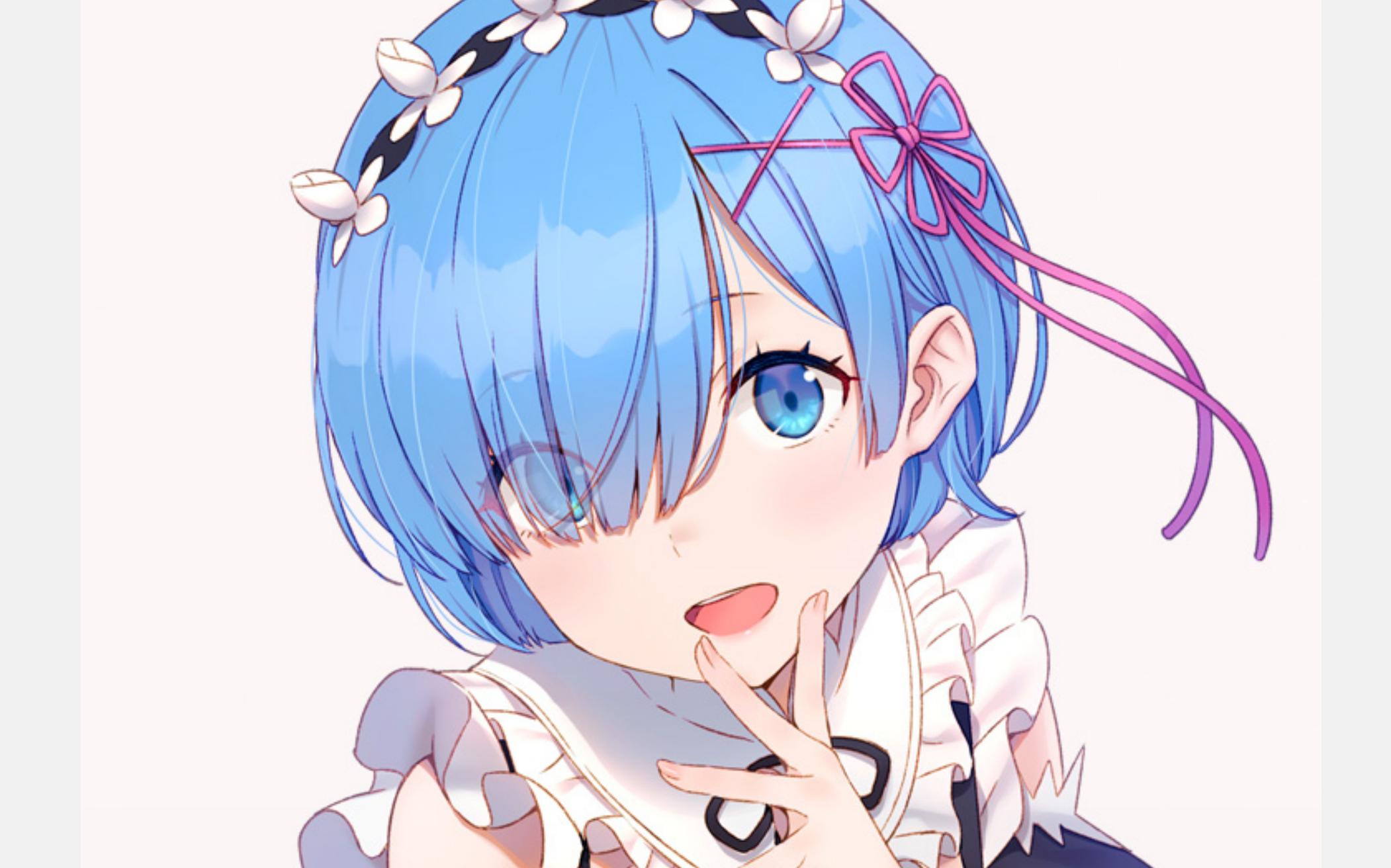 B站自学blender第一次人物建模(超喜欢雷姆)