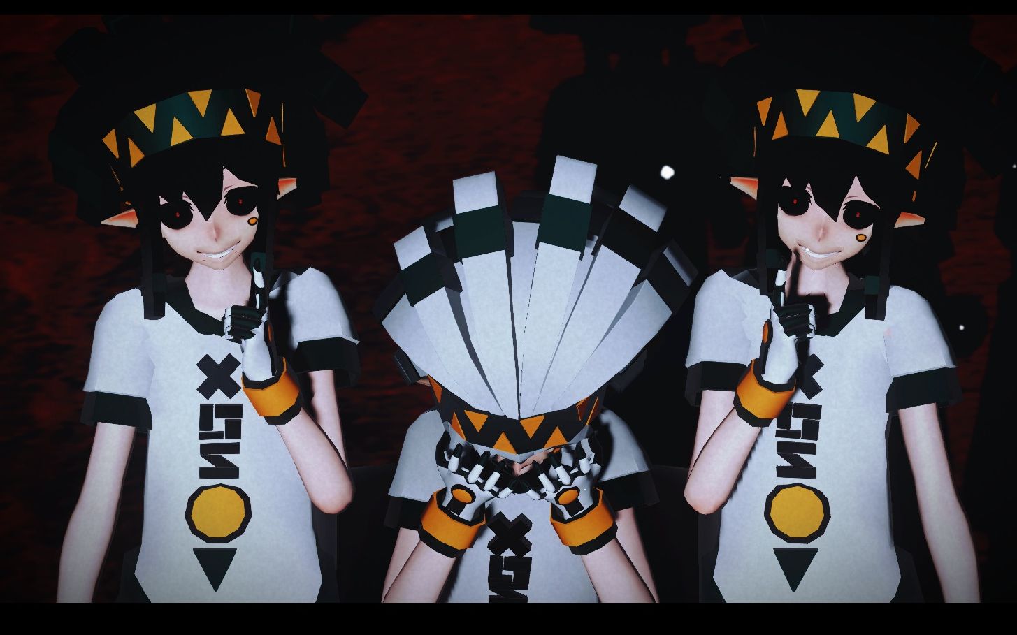 【凹凸世界MMD】这是什么绝世美颜帕【双帕】【黑帕】【帕吹天堂】