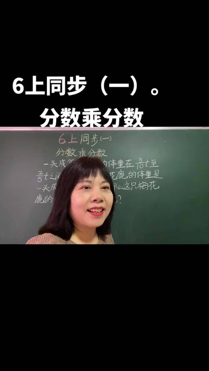 同步一分数乘分数