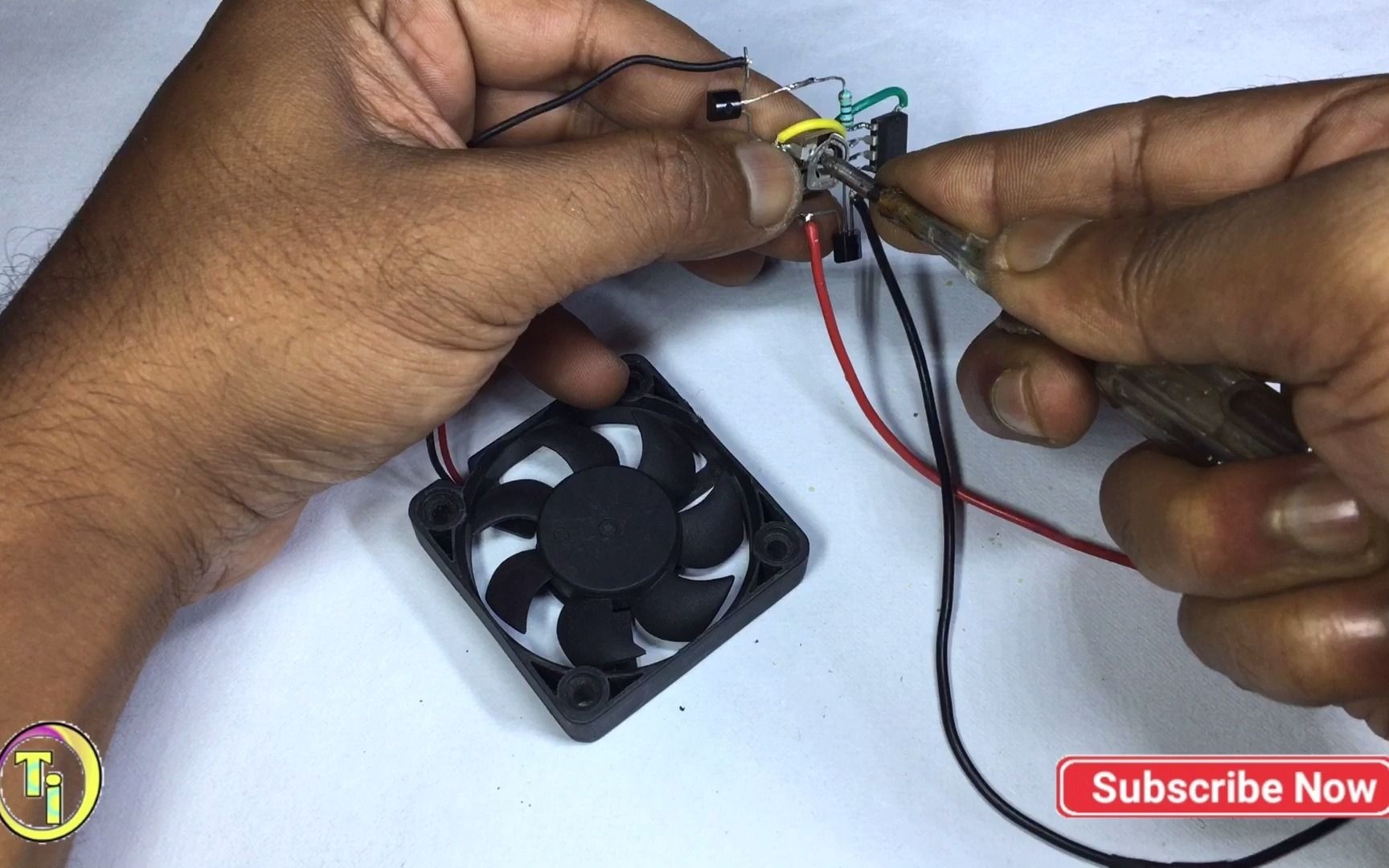 简易温控开关温度传感器电路