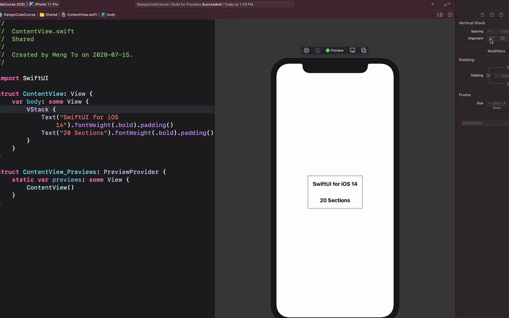 02. SwiftUI Visual Editor