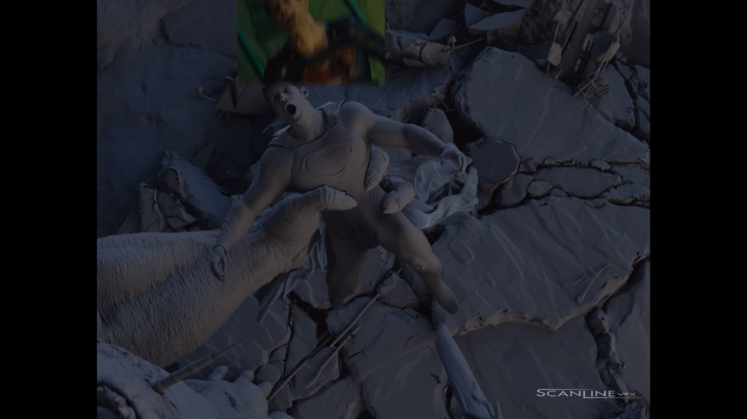 特效制作公司Scanline VFX发布了一款#扎克施耐德版正义联盟#的特效...