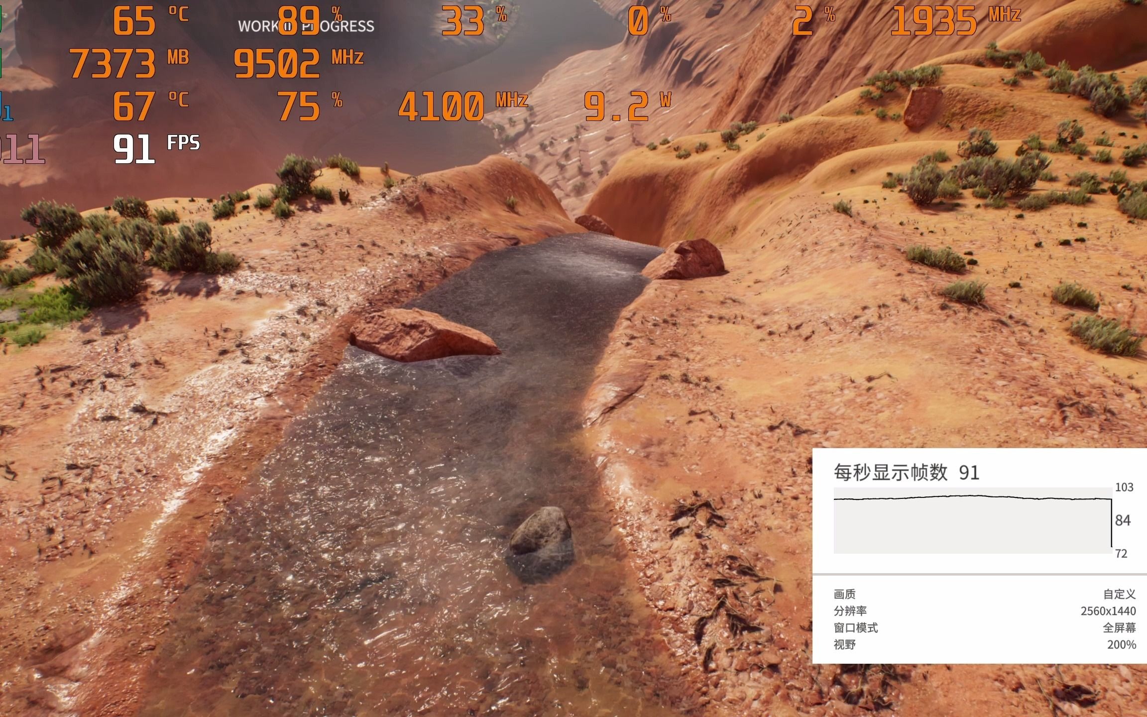 RTX3080【极限国度】2K全特效 全视野200% 测试