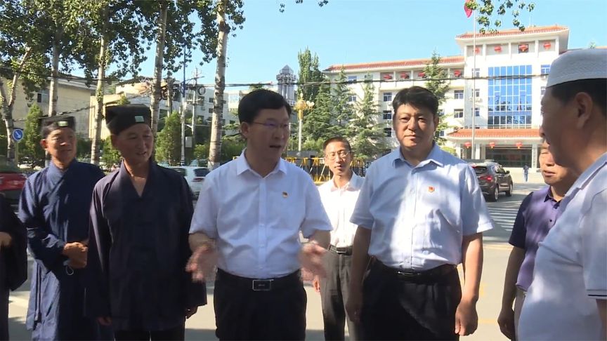 夏县开展2022年民族宗教政策法规学习宣传月活动 薛永琦参加活动