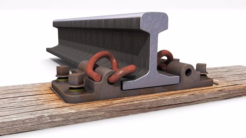 造成铁轨损坏的原因有哪些?3d动画解释其中原理