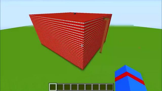 我的世界:5万个TNTvs基岩,爆炸直接让画面卡的不能动!