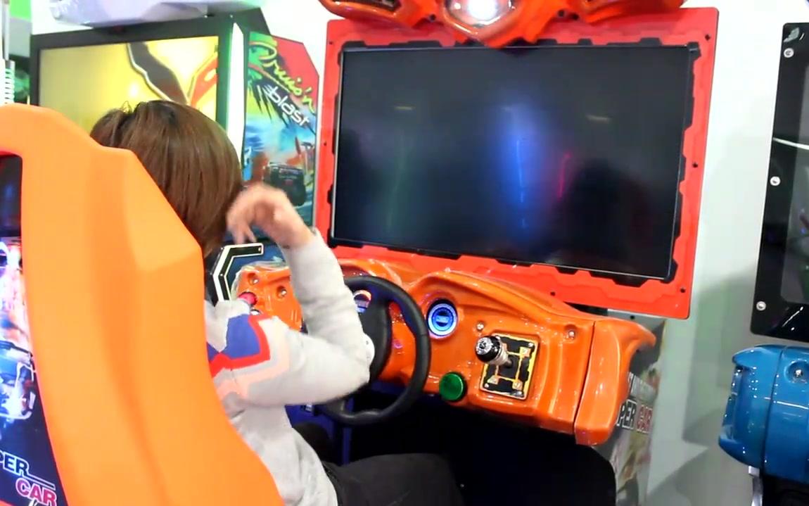 立品动漫大型模拟机游戏机速度与激情赛车机儿童乐园投币游戏机电玩...