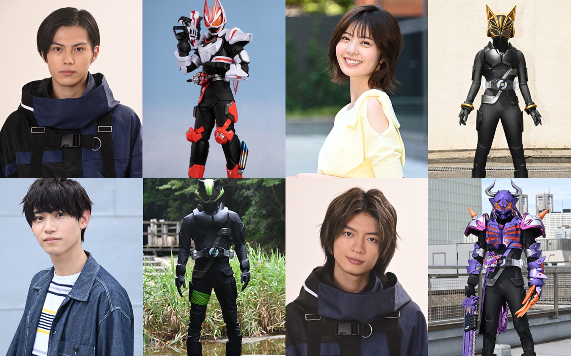 假面骑士Geats角色介绍,狐、猫、貉、牛的生存游戏,主题曲演唱倖田...