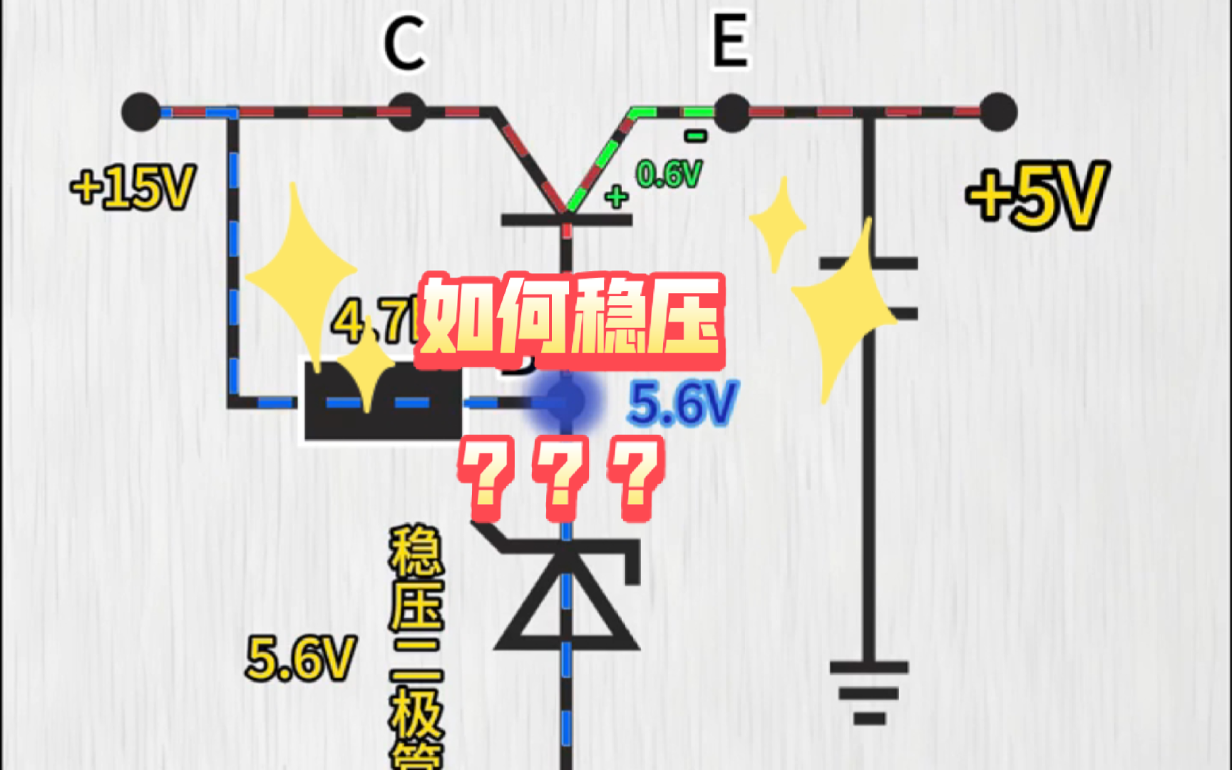 (秒懂)-稳压二极管是如何稳压?