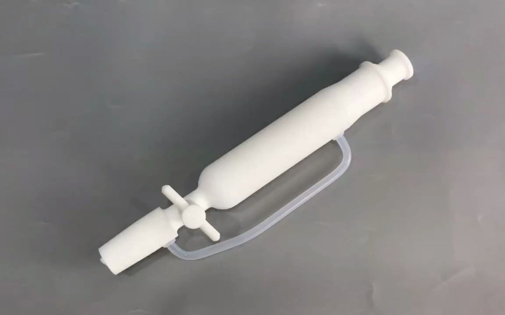 厂家定做PTFE分液漏斗蒸馏烧瓶加样用四氟恒压分液漏斗50-60ml半...