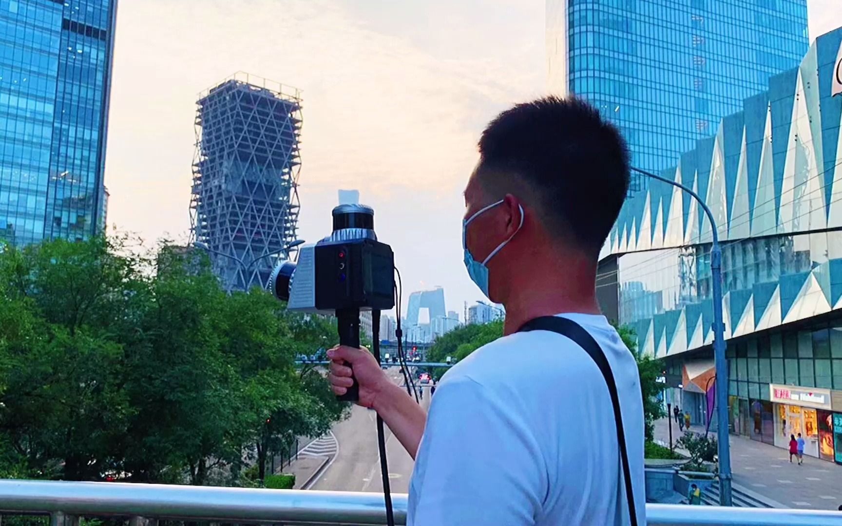 诺斯顿|桥梁建筑三维激光扫描,十分钟生成3D点云模型